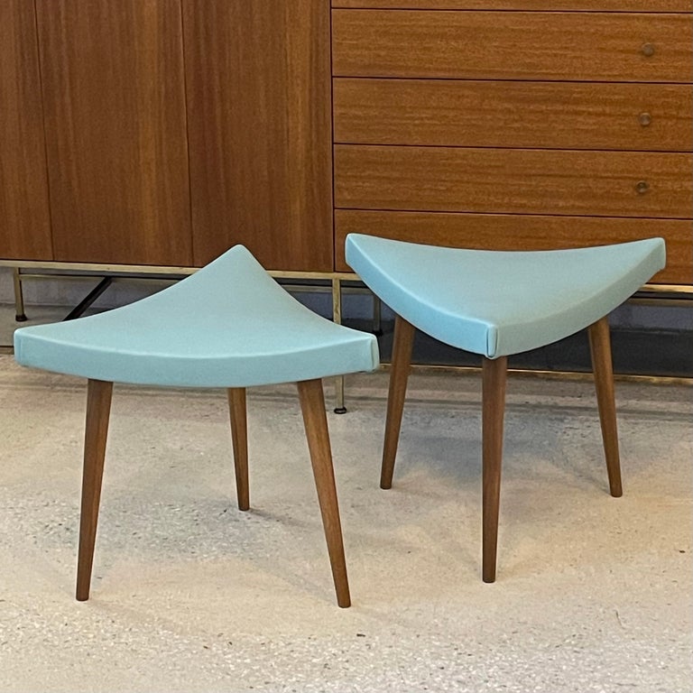 Limited Edition cFsignature Mid-Century Modern Style Triangular Stools ...
