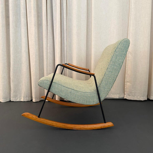 Mid-Century Modern Scoop Rocking Chair Milo Baughman Thayer Coggin ...