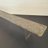 Vintage 1940s Long Industrial US Navy Folding Nautical Campaign Bench ...