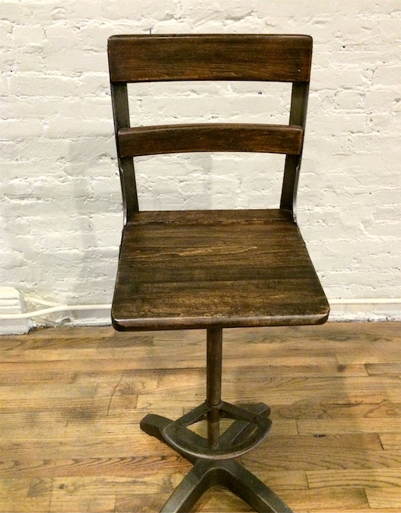 Custom Steel drafting stool – cityFoundry