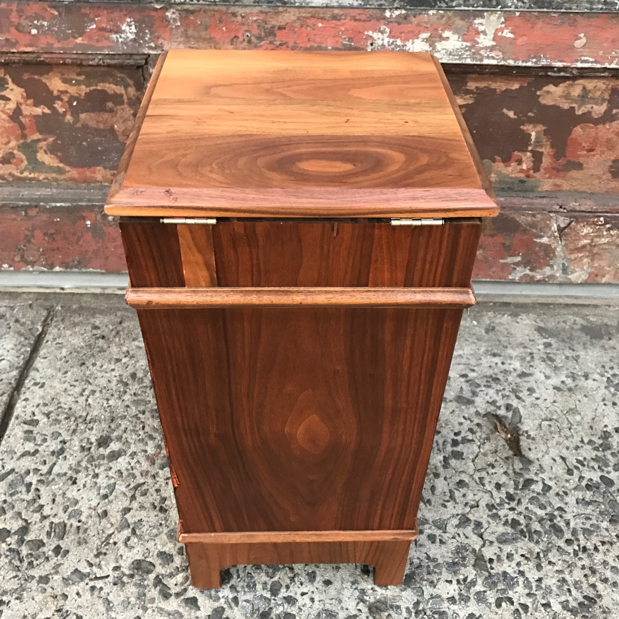 Vintage Mid Century, Walnut Waste Bin – cityFoundry