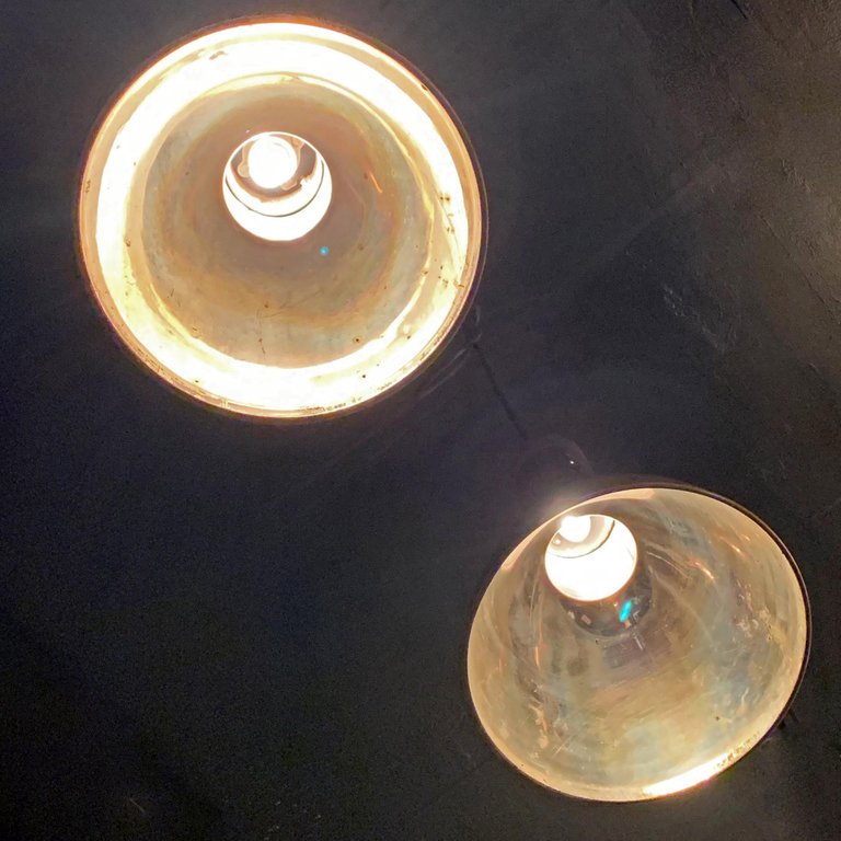 Pair Industrial Steel Factory Pendant Lights – cityFoundry