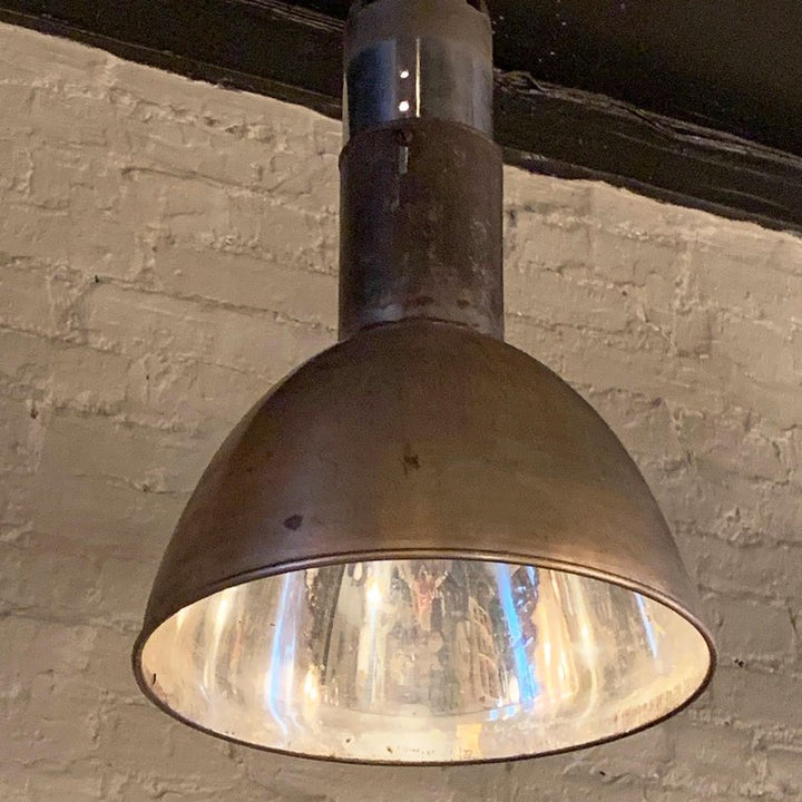 Pair Industrial Steel Factory Pendant Lights – cityFoundry