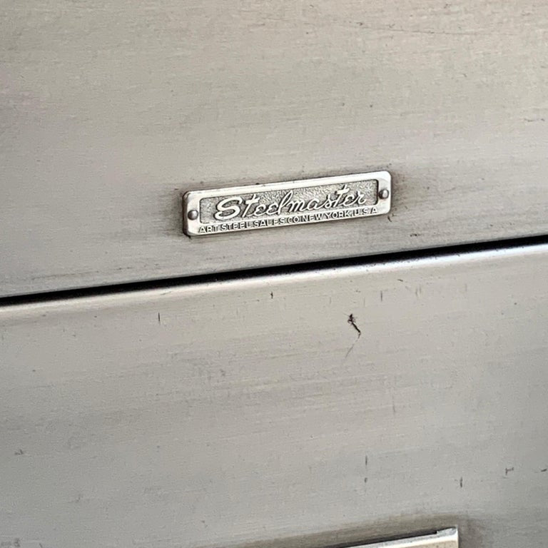 Brushed Steel Roll Top File Cabinet by Steel Master – cityFoundry