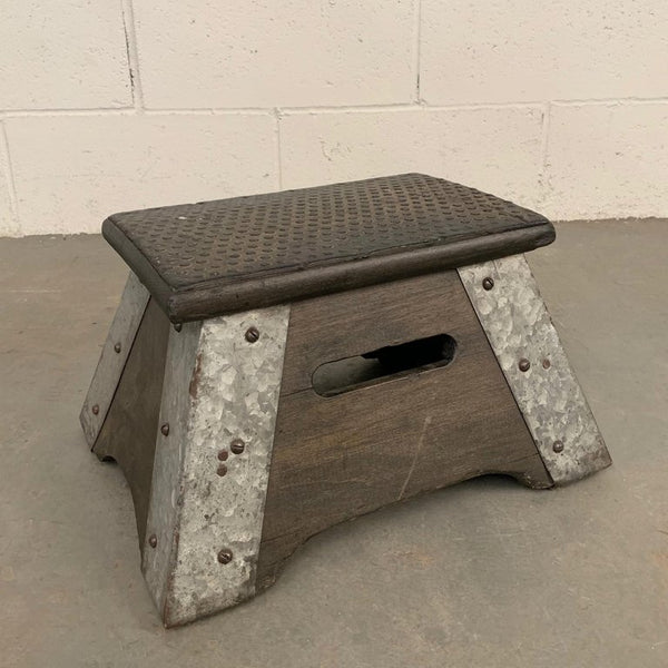 Vintage Industrial Train Conductor Step Stool – cityFoundry