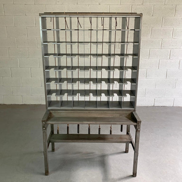 Vintage Industrial Steel Mail Letter Sorter Unit – cityFoundry