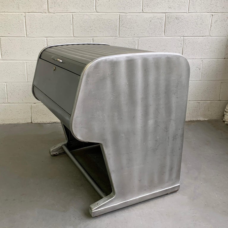 Vntage Industrial Brushed Steel X-Ray File Cabinet – cityFoundry