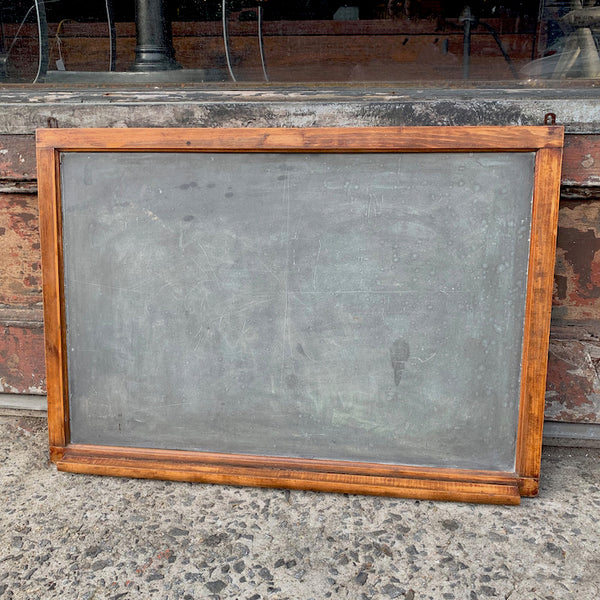 Vintage Slate Chalkboards With Wood Frames – cityFoundry