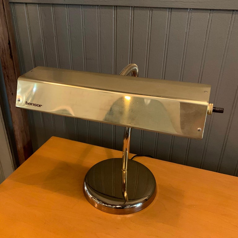 Brass Gooseneck Desk Lamp By Tensor – cityFoundry