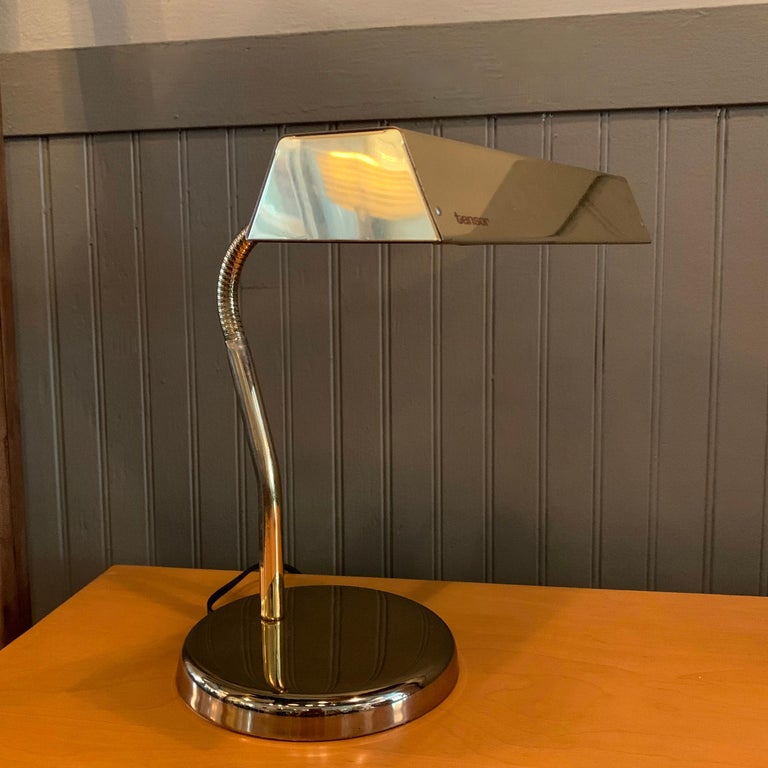 Brass Gooseneck Desk Lamp By Tensor – cityFoundry