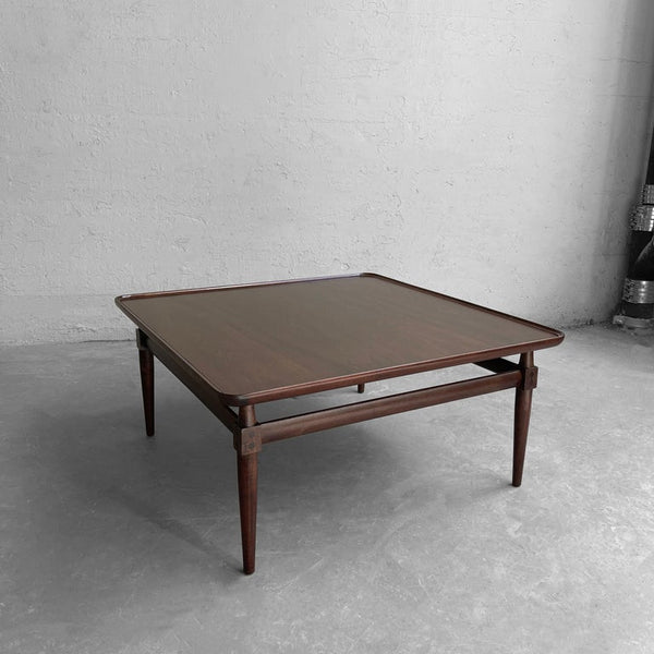 Vintage Midcentury Upturned Square Maple Coffee Table – cityFoundry