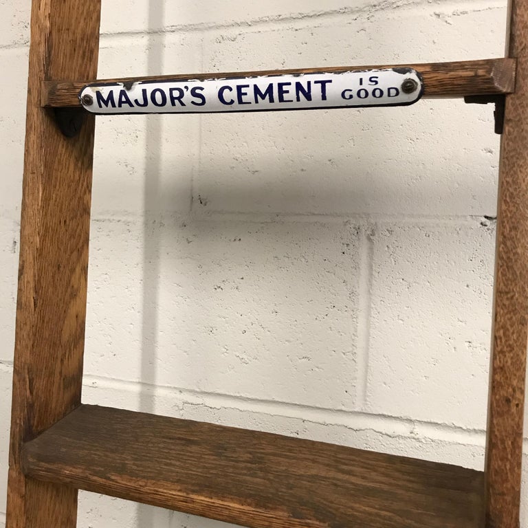 Vintage Putnam Rolling Oak Library Ladders – cityFoundry