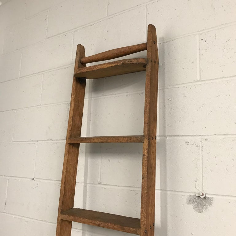 Vintage Putnam Rolling Oak Library Ladders – cityFoundry