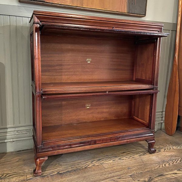 Antique Mahogany Barrister Bookcase By Macey – cityFoundry