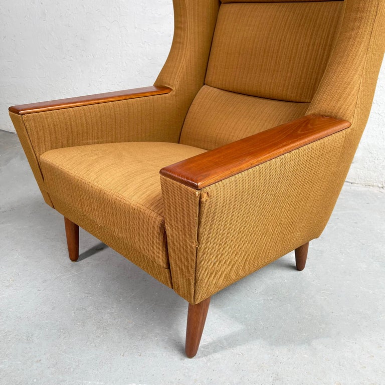 Vintage Mid Century Modern Wingback Lounge Chair – cityFoundry