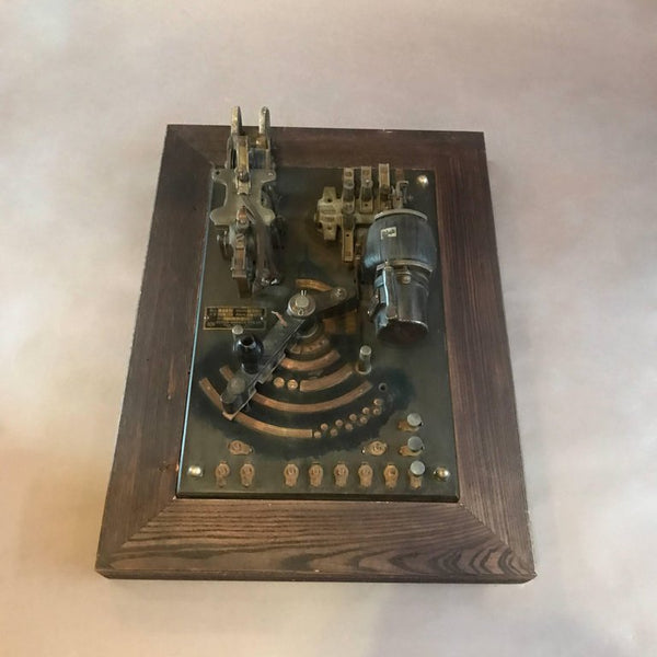 Antique Framed Elevator Control Panel Art – cityFoundry