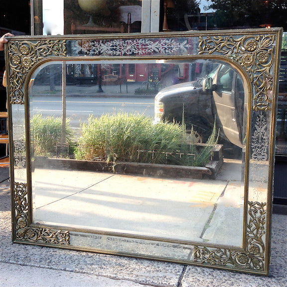 Large Victorian Pub Mirror – cityFoundry