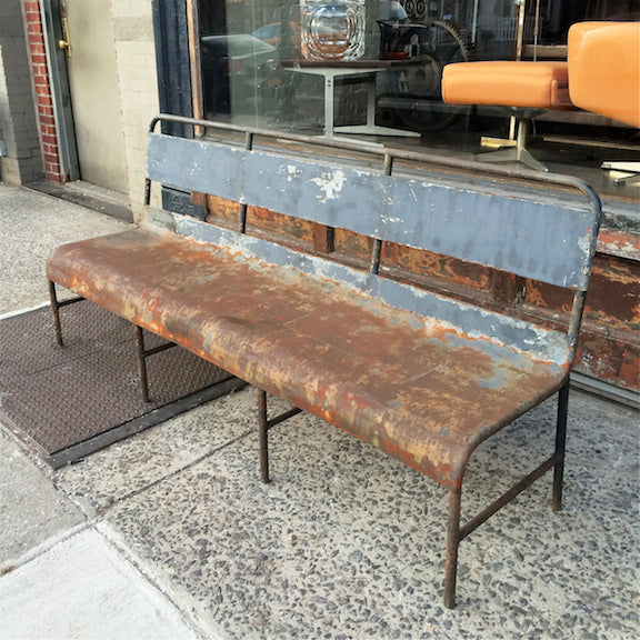 Rustic Industrial Vintage Navy Ship Benches – cityFoundry