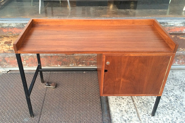 Small Teak Desk – cityFoundry
