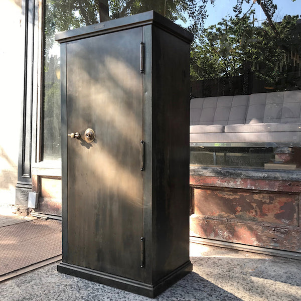 Vintage The Safe Cabinet Co Gunmetal Steel – cityFoundry
