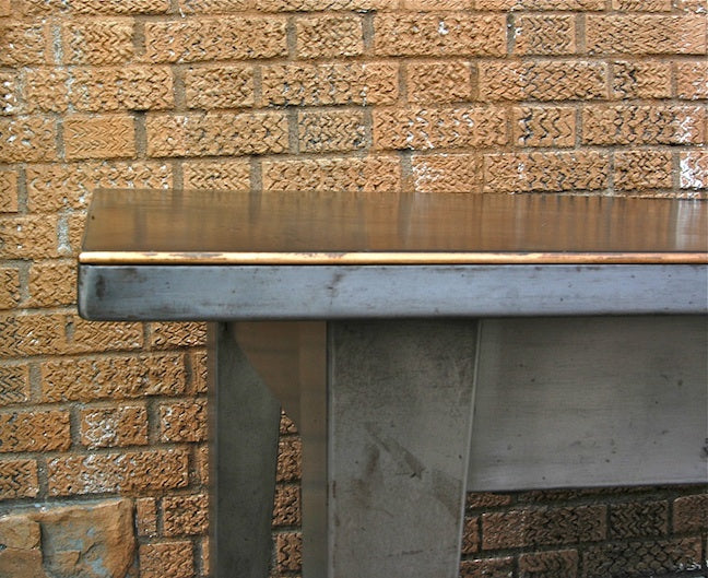 Brushed Steel Police Station Desk – cityFoundry