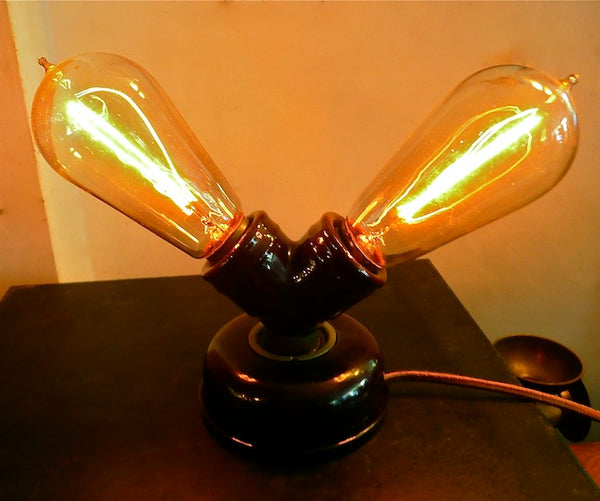 Double Headed Table Lamp – cityFoundry